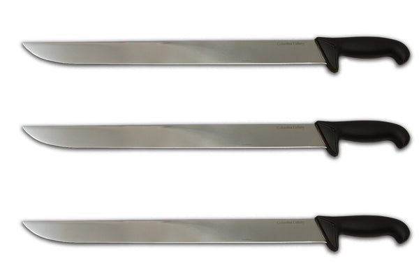15 in Gyro / Carving Knife - Columbia Cutlery - Black or Red – Butcher ...